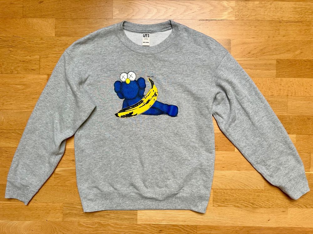 Uniqlo Kaws x Andy Warhol Banana Crewneck S Pullover (Neu und ...