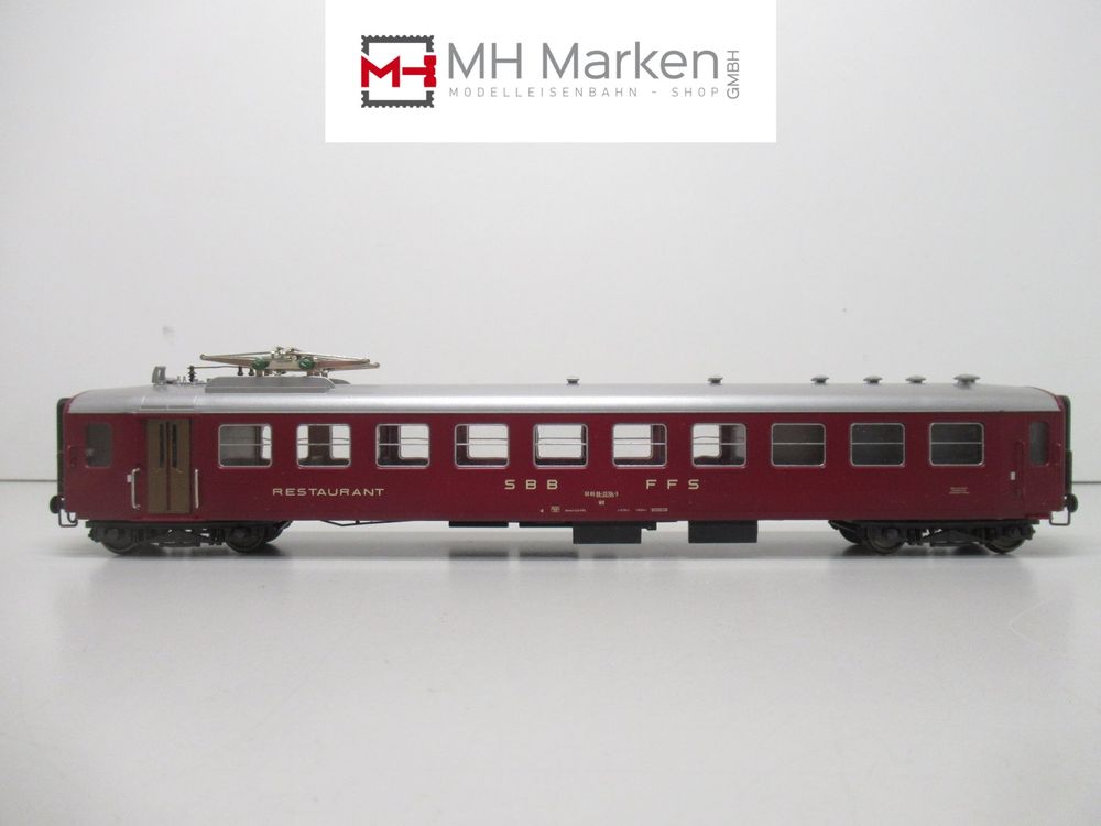Liliput RIC-Speisewagen SBB CFF FFS weinrot ohne OVP Schweiz (Gebraucht ...