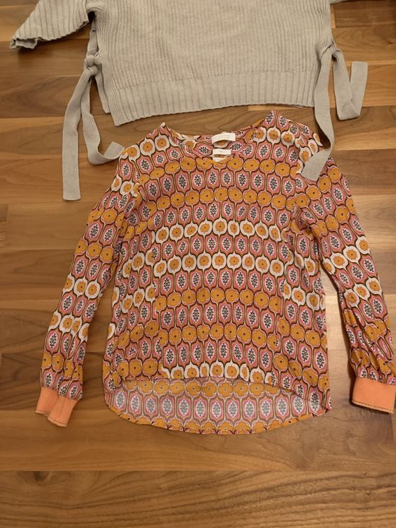 Rich&Royal Set: Strickpullover & Bluse, Gr. 34, Herbst 🍂 (Gebraucht) in Ebnat-Kappel für CHF 100 ...