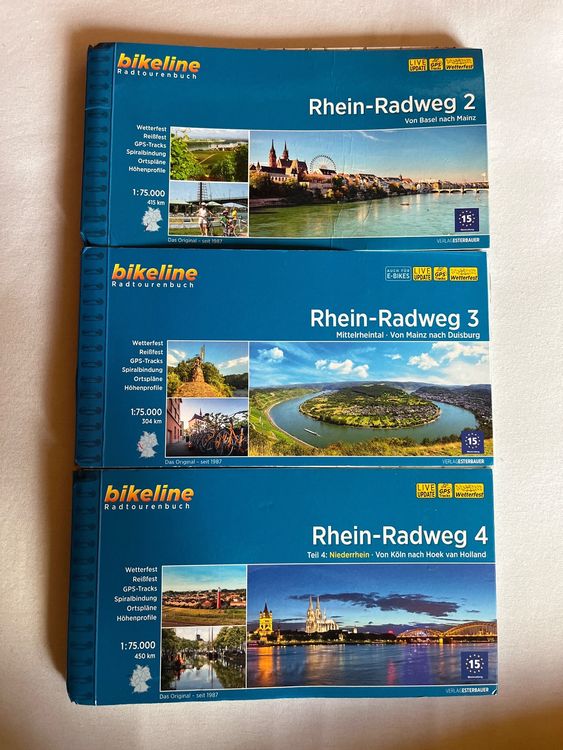 Rhein-Radweg Karten 2, 3, 4 | Kaufen auf Ricardo