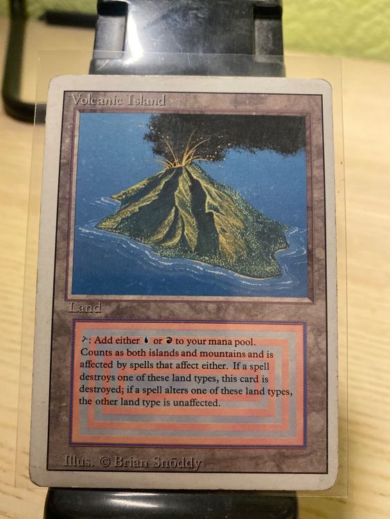 Magic the Gathering Volcanic Island Revised (Gebraucht) in Udligenswil ...