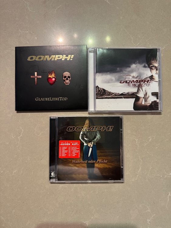 💿🎸 CD Sammlung Oomph neue Deutsche Härte ROck Metal (Gebraucht) in Weggis für CHF 5 – mit ...