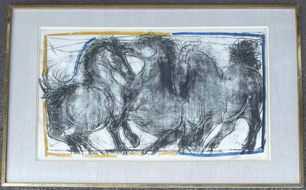 Hans Erni (1909-2015) grosse Lithographie Handsigniert (Gebraucht) in Root für CHF 159 – nur ...