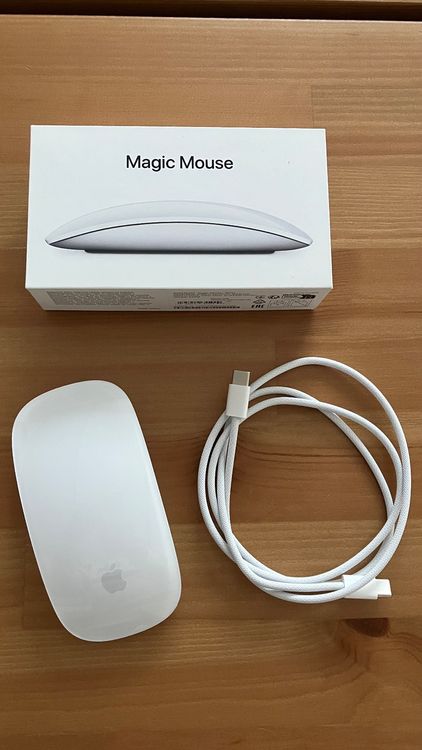 Apple Magic Mouse 2024 Bluetooth (A 3204) - weiss - Garantie (Neu ...