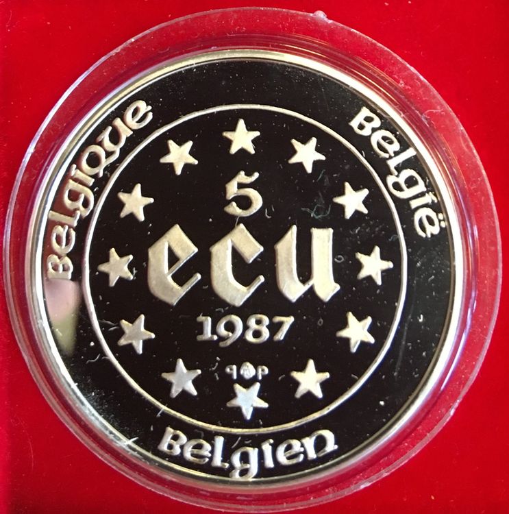 5 ECU, Belgien 1987 | Kaufen auf Ricardo