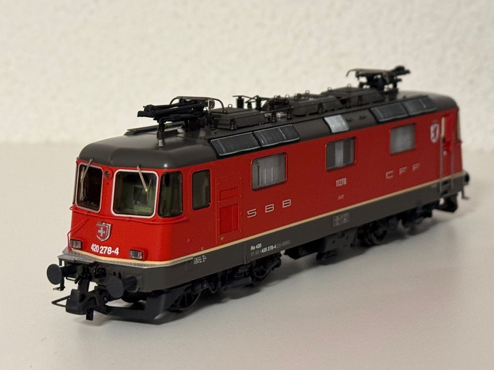 SBB Roco Re 420 278-4 CHAM neu (Neu (gemäss Beschreibung)) in Goldau ...