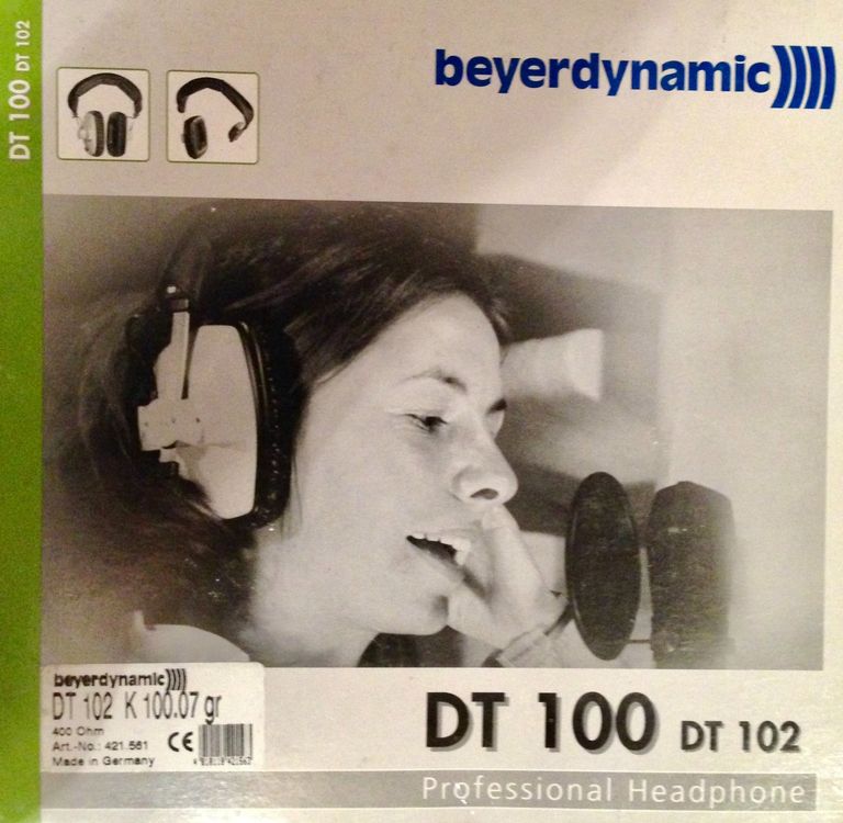 Beyerdynamic DT 100, DT 102 single sided headphone x10 (Neu und ...