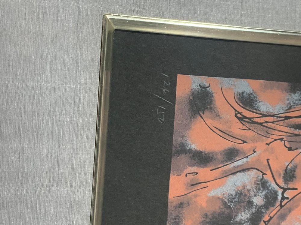 Hans Erni (1909-2015) Lithographie mit Taube Zeichnung | Kaufen auf Ricardo