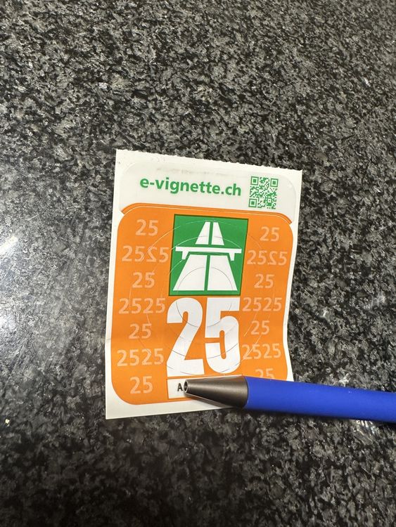 Vignette 2025 (Neu und originalverpackt) in Unterentfelden für CHF 36 – mit Lieferung auf ...