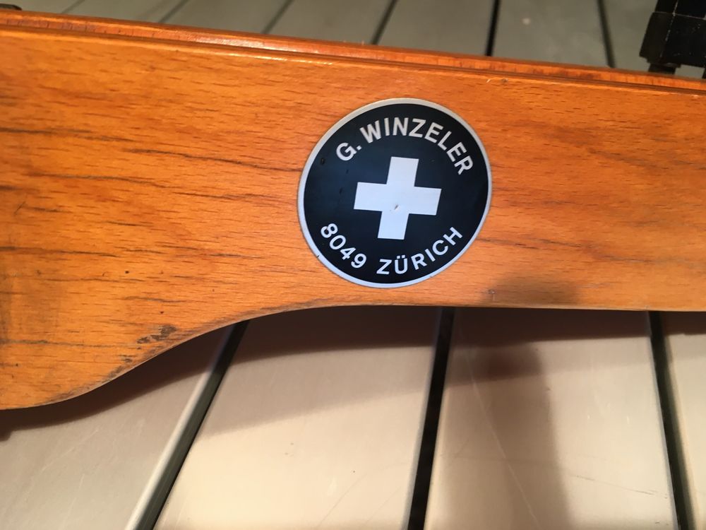 Vintage Match Armbrust G.Winzeler Zürich (Gebraucht) in Monteggio für ...