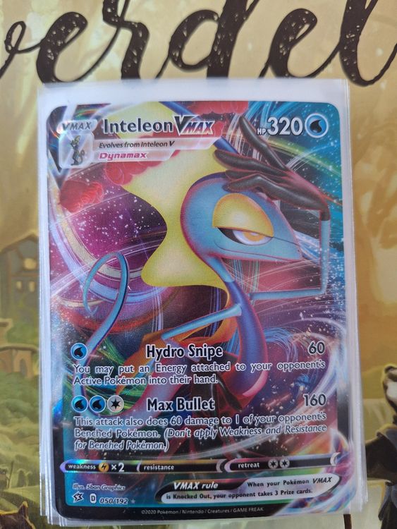 Inteleon VMax - Pokemon | Kaufen auf Ricardo