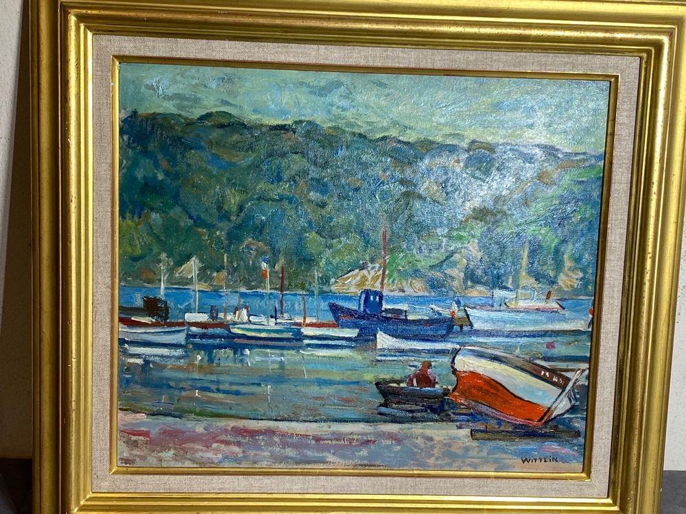 Alois E. WITTLIN (1903-1979)Tableaux peinture sur panneaux (Gebraucht ...