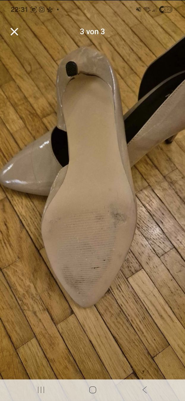 Jenny Fairy Pumps, beige Lack-Optik, Gr. 41, Top Zustand! (Gebraucht) in Kloten für CHF 15 – nur ...