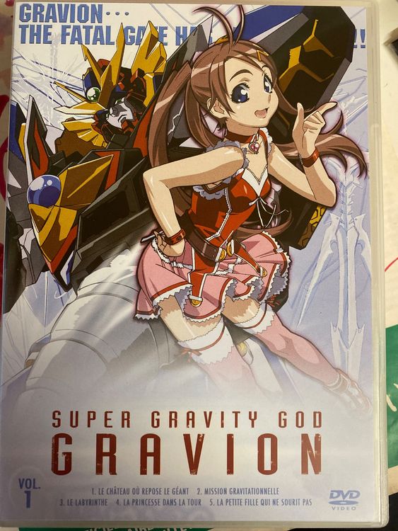 3 DVD Gravion Super Gravity God Vol 1, 2 & 3 (13 épisodes) | Kaufen auf Ricardo