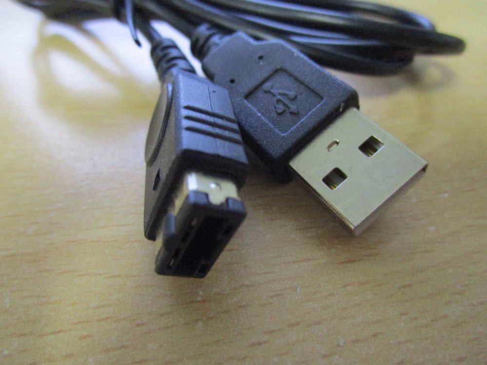 GBA SP Game Boy Advance SP USB Ladekabel Neuware (Neu (gemäss ...