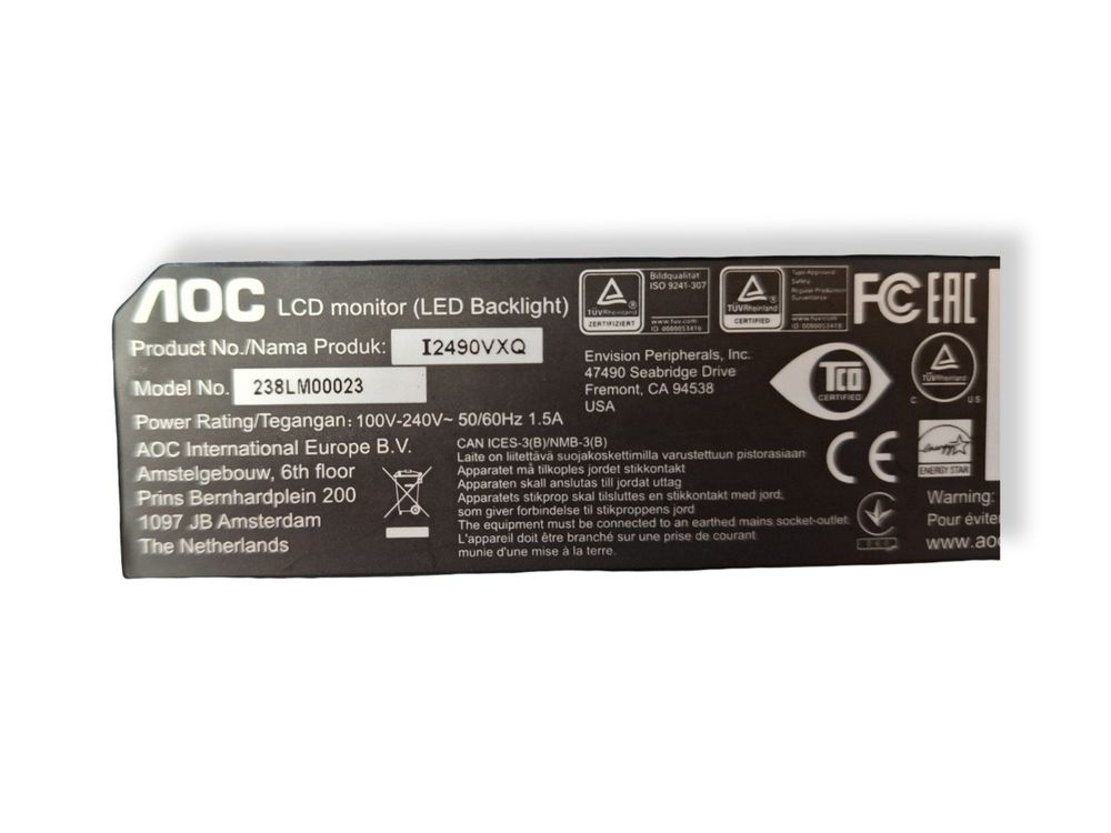 AOC LCD Monitor (Gebraucht) in Solothurn für CHF 49 – nur Abholung auf ...