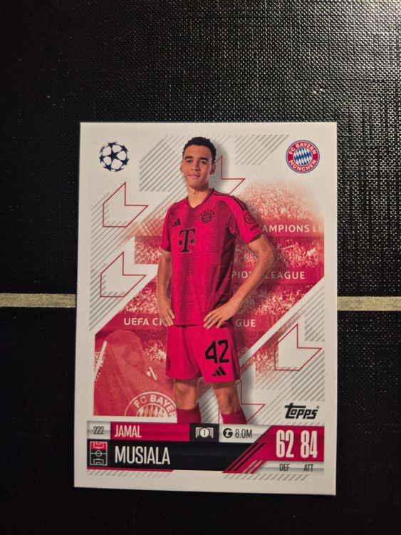 Jamal Musiala FC Bayern München UEFA Champions League (Gebraucht) in ...