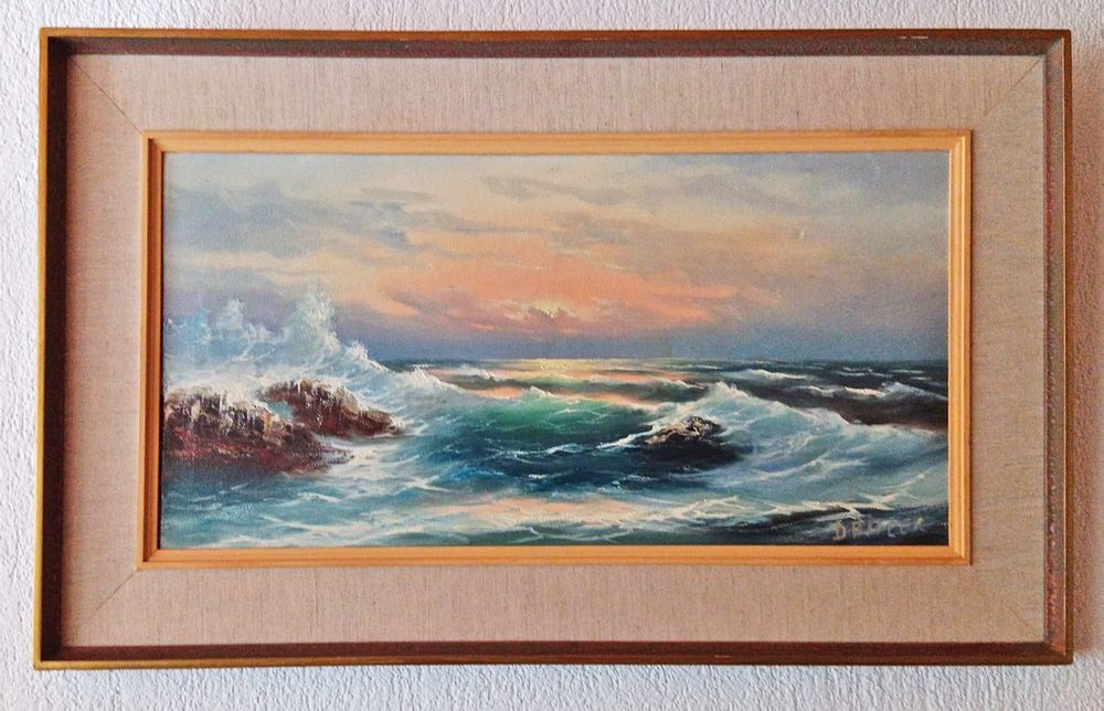 Gemälde von Dähler (Meer, Wellen) | Kaufen auf Ricardo