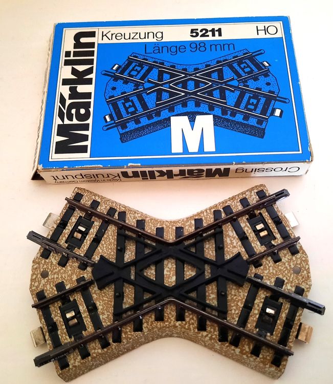 Märklin Kreuzung 98mm, H0 (5211) (Gebraucht) in Aeugst am Albis für CHF ...