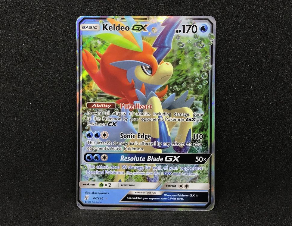 Keldeo GX Full Art - Pokemon-Karte | Kaufen auf Ricardo