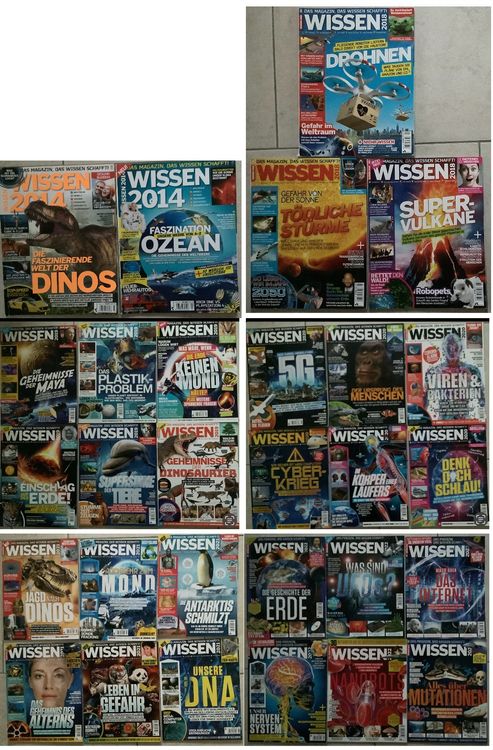 29 x WISSEN-Sammelhefte (Gebraucht) in Villnachern für CHF 120 – nur ...