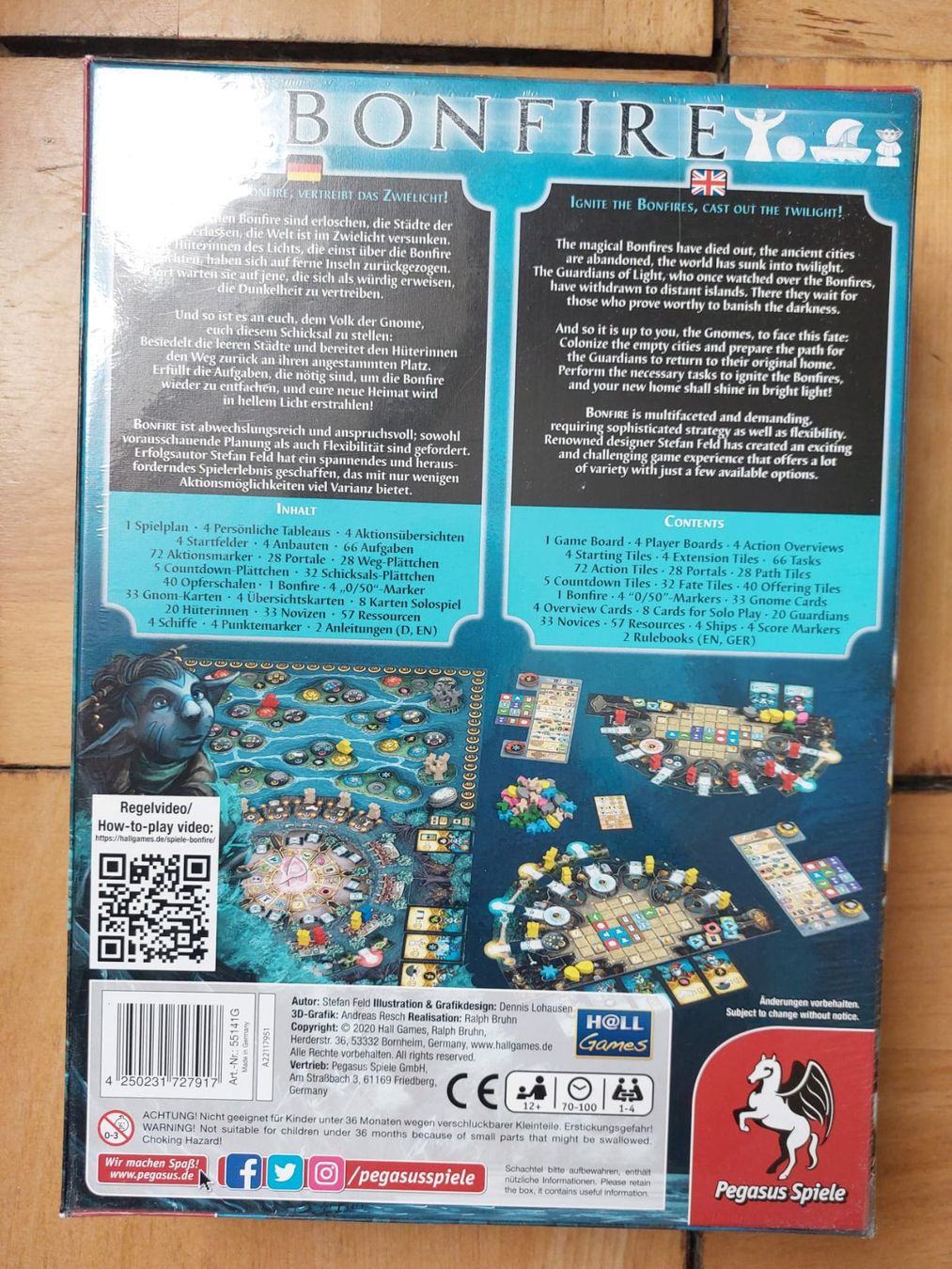 BONFIRE von Stefan Feld - Neu, noch in Folie (Neu und originalverpackt ...