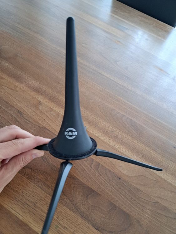 Klarinette_Blasinstrument Ständer, König & Meyer, klappbar (Gebraucht ...