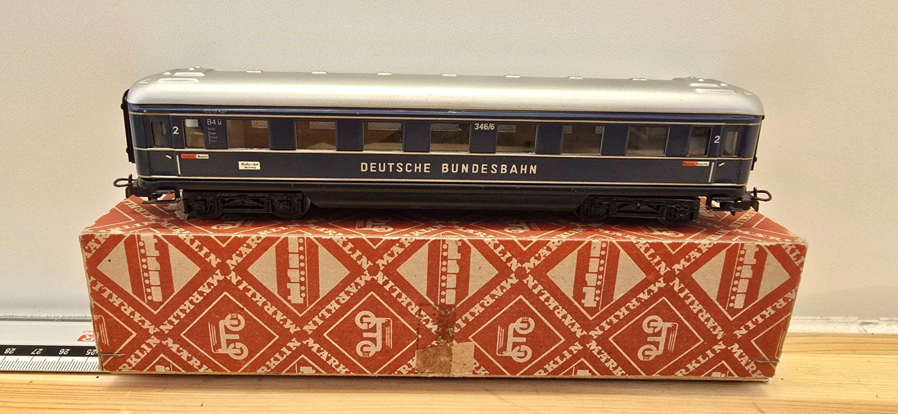 Märklin H0 346/6 Personenwagen 2.Kl. DB (Neu (gemäss Beschreibung)) in ...