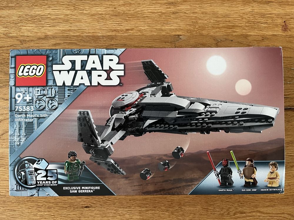 Lego 75383 Star Wars Darth Maul's Sith Infiltrator Neu (Neu und ...