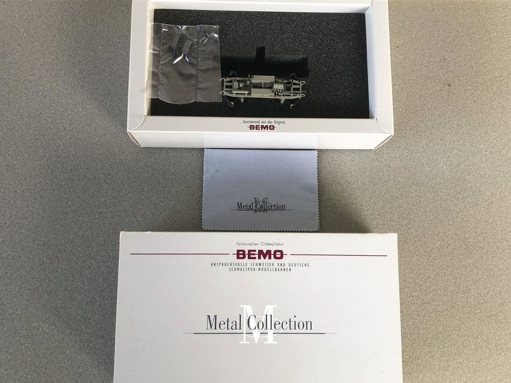 BEMO 2299 204 FO Spurpflug X 4904 HOm "Métal Collection" (Neu und originalverpackt) in Echandens ...