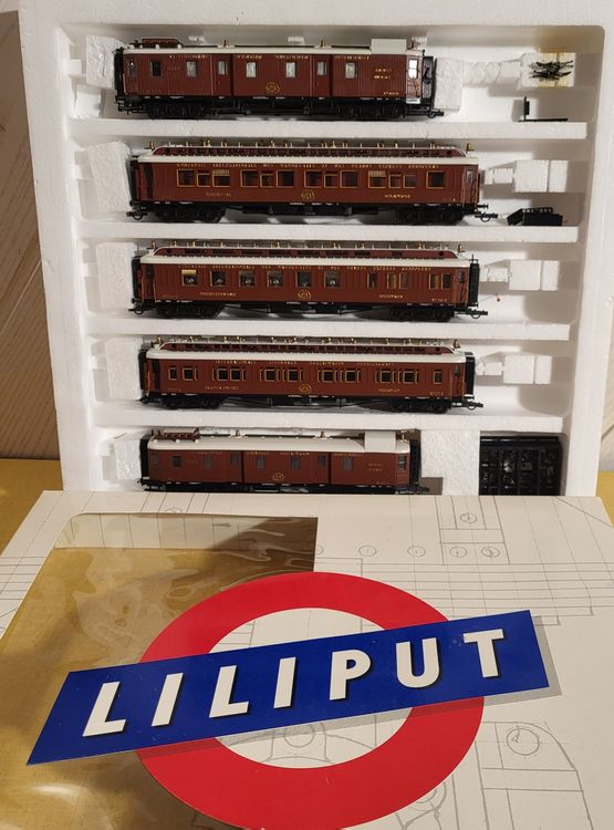 LILIPUT 860 - ORIENT EXPRESS - Wagenset - 5 Wagen ! (Usato) a Biel/Bienne per CHF 120 – con ...