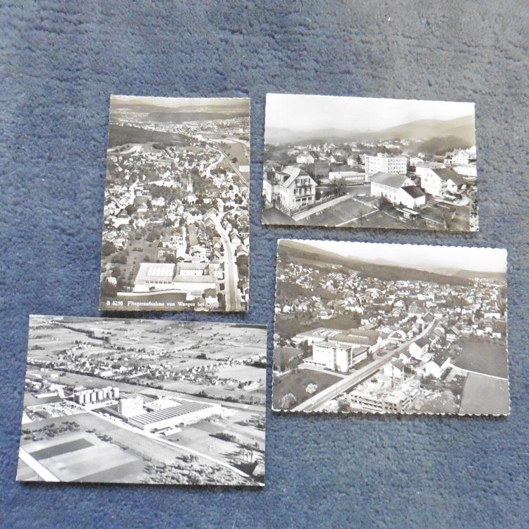 Wangen b.Olten,4 Flug-/Fotos,60-er J.,Baustelle,Frey,Fabrike | Kaufen ...