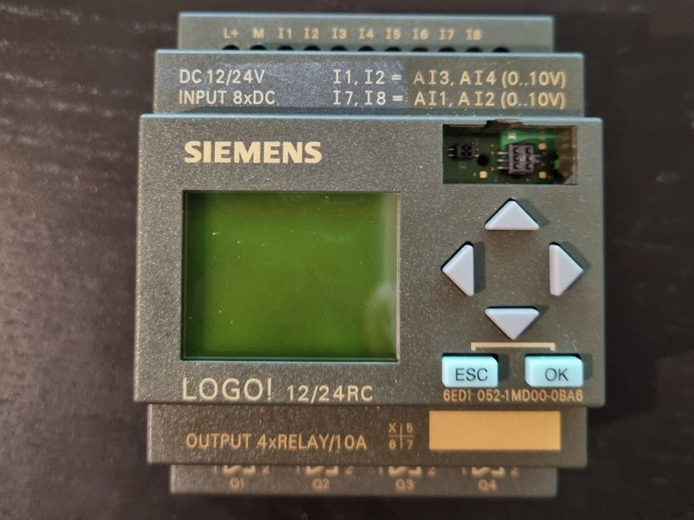 Siemens LOGO! 12/24RC, 4 Relais, Occasion (Gebraucht) in Zeihen für CHF ...