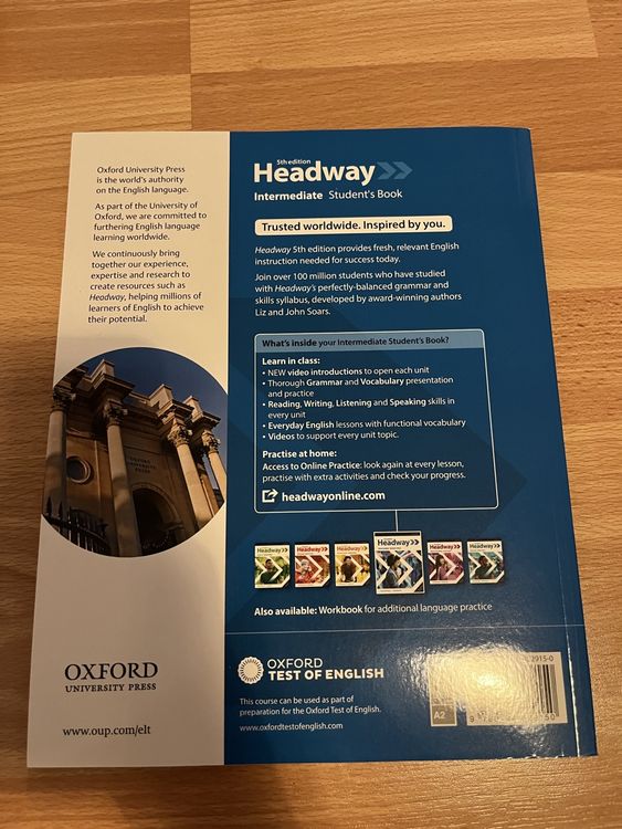 Headway Intermediate Student's Book, 5th Edition, NEW! (Neu (gemäss ...