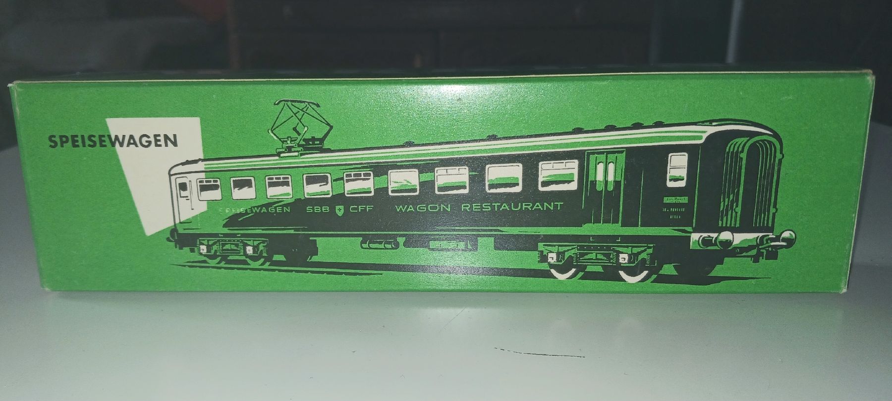 Märklin HO 4016 Voiture Restaurant CFF, Bonne état ! (D'occasion) à ...