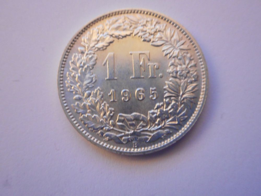 1 Fr. 1965 unz/stgl | Kaufen auf Ricardo