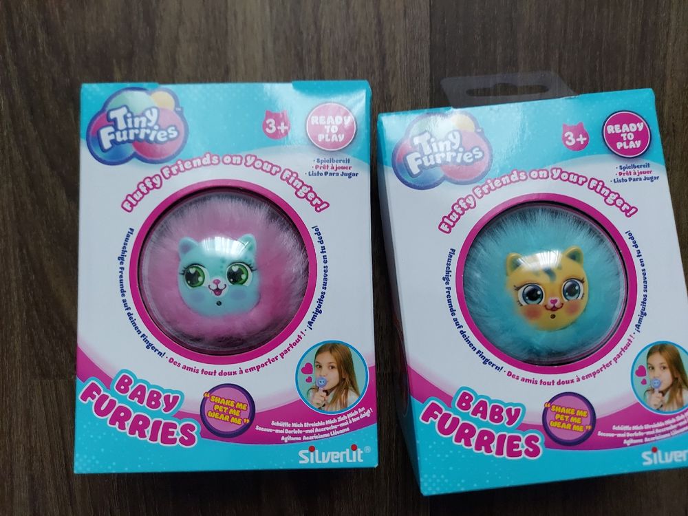 2 süsse Tiny Furries Baby Furries NEU (Neu und originalverpackt) in Altishofen für CHF 3 – mit ...
