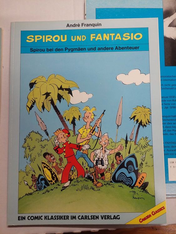 Spirou und Fantasio Classics 1 / Carlsen, 2. Auflage 1988 (Gebraucht) in Oberwil b. Zug für CHF ...