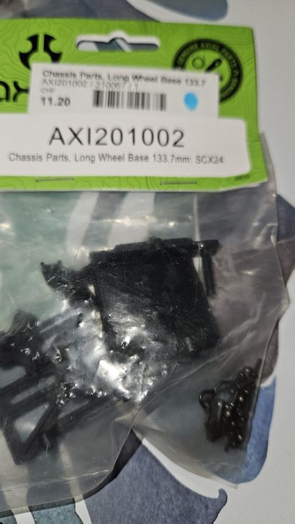 axial scx24 chassis parts/ long wheelbase | Kaufen auf Ricardo