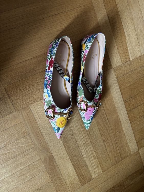Elegant Gucci Floral Ballet - Size 37 - Spring Style! (Gebraucht) in ...