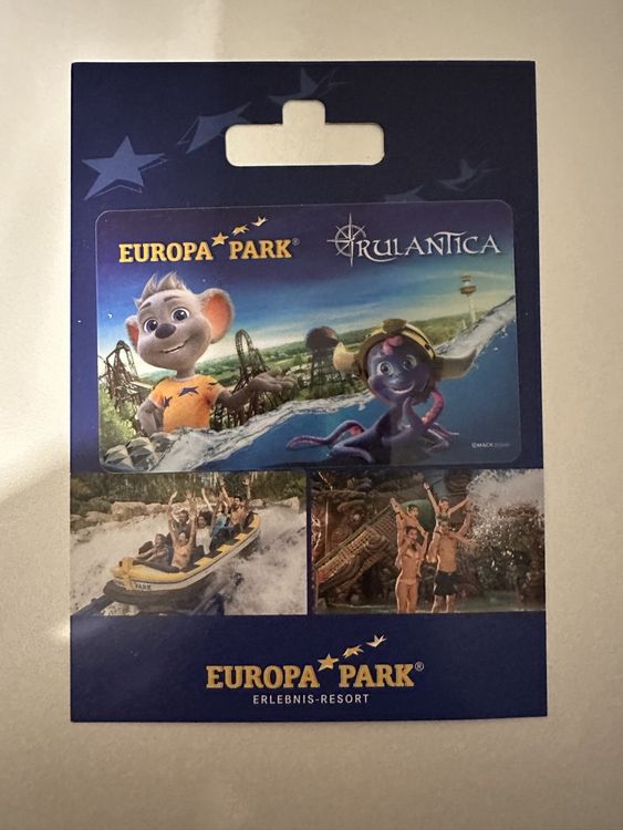 Europa-Park Gutschein im Wert von 200,- CHF (Neu und originalverpackt) in Thun für CHF 175 – mit ...