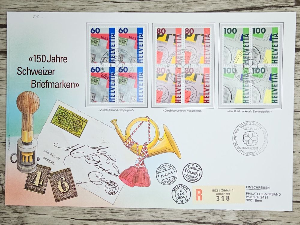 CL15 Enveloppe + Timbre 1993 Grand Format | Kaufen auf Ricardo