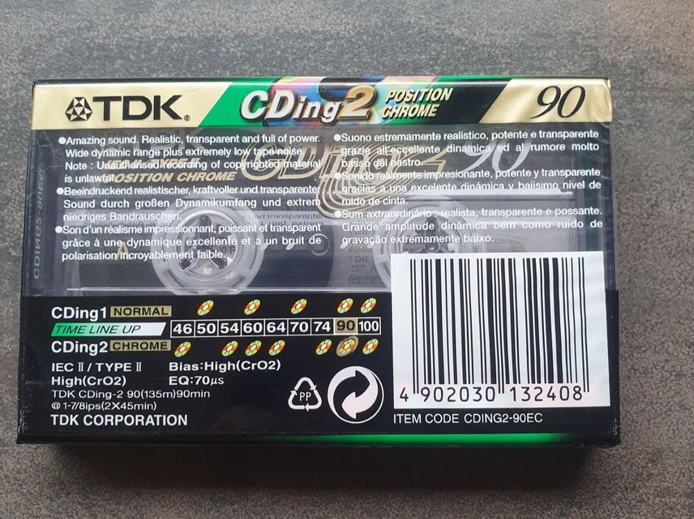 K7 TDK 90 POSITION CHROME IEC II / TYPE II | Kaufen auf Ricardo