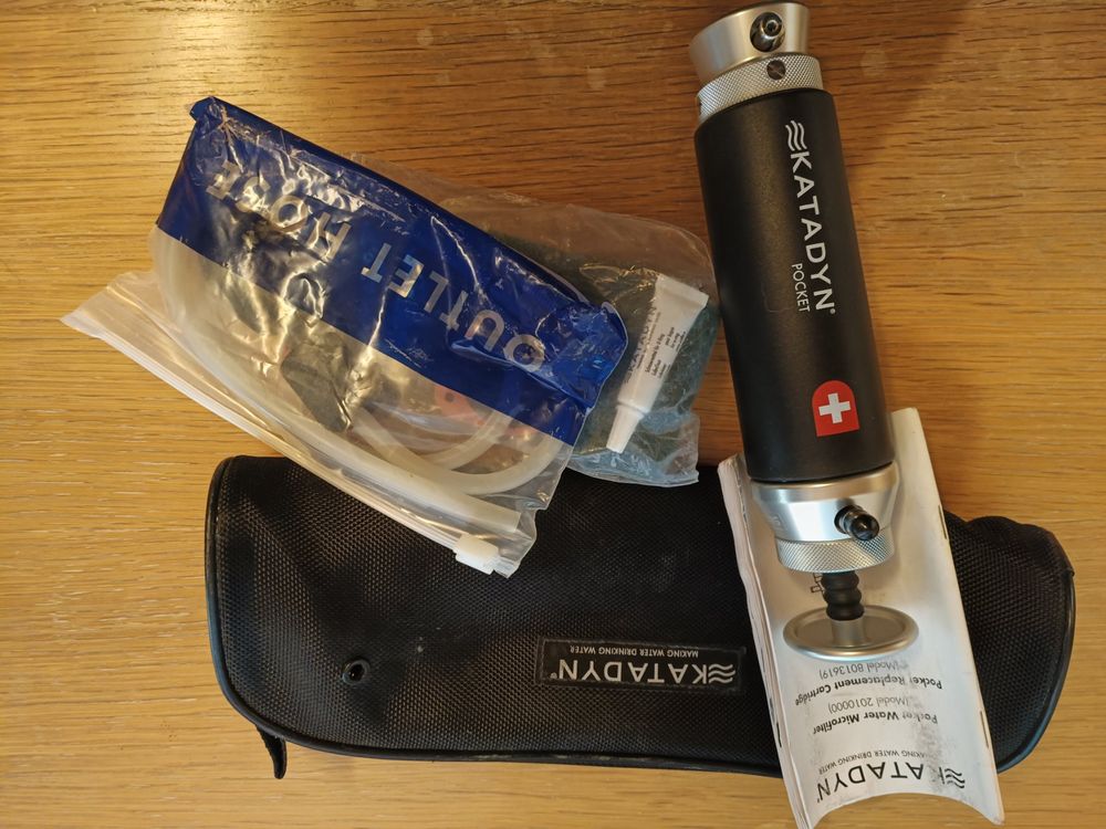 Katadyn Pocket Water Microfilter (Model 2010000) (Gebraucht) in ...