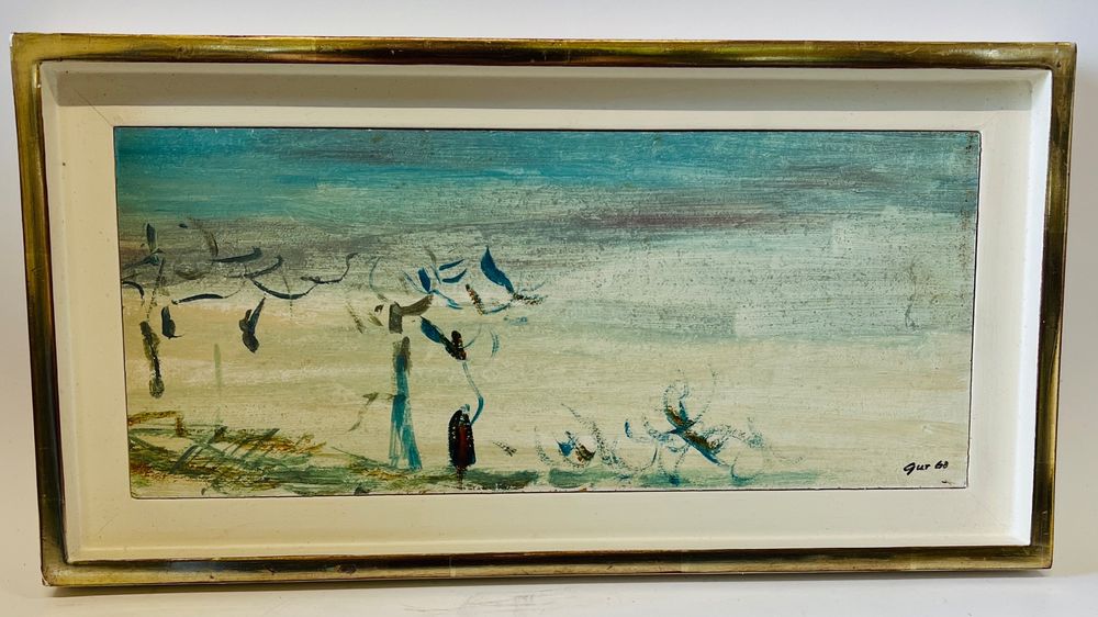 Schöne Gemälde signiert datiert Öl auf Platte | Kaufen auf Ricardo