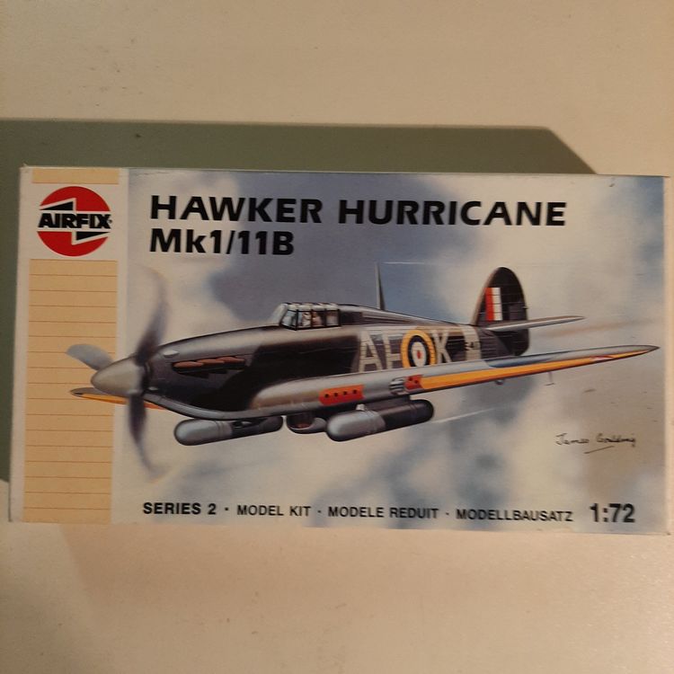 594 ... Hawker Hurricane Mk I/IIB ...Airfix 02042 (Gebraucht) in Bonstetten für CHF 20 – mit ...