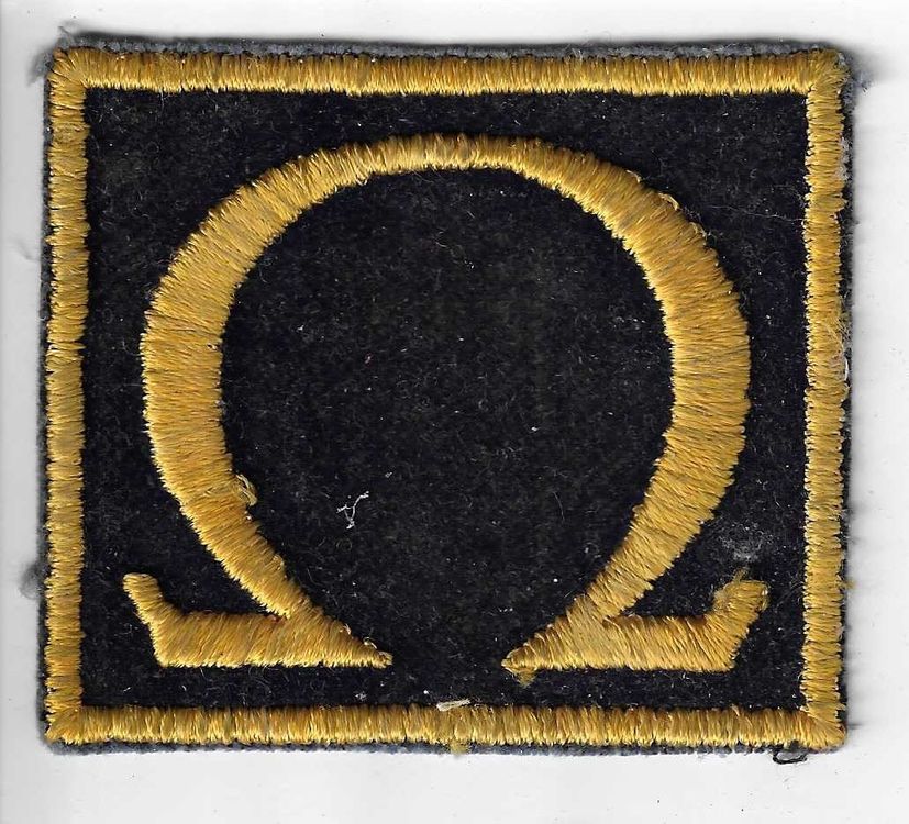 Omega / Aufnäher Patch | Kaufen auf Ricardo