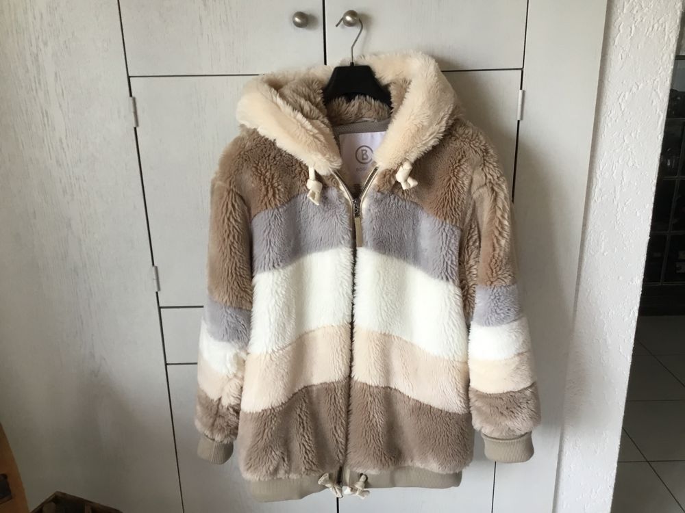 Bogner Indra Faux Fur Jacke, Grösse L (Neu (gemäss Beschreibung)) in ...