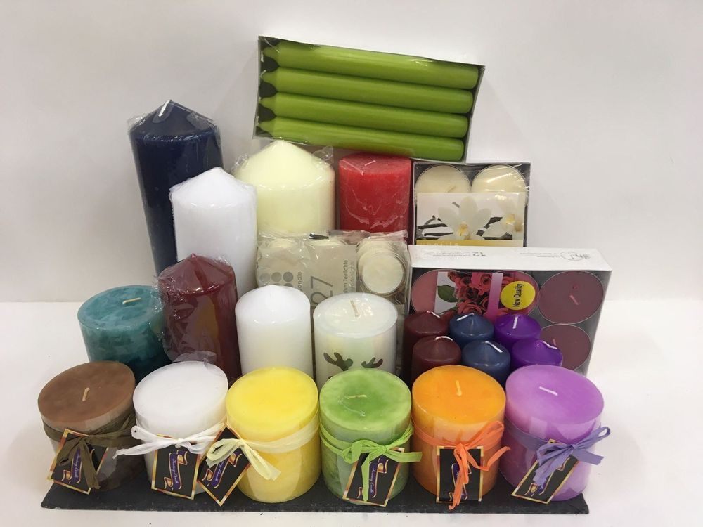 Kerzen - Restposten - Paket, 8 Kg Kerzen | Kaufen auf Ricardo