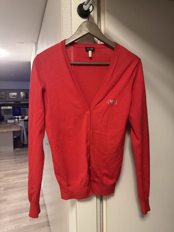 Armani Strickjacke Rot Grösse M - Top Zustand! (Gebraucht) in zürich ...